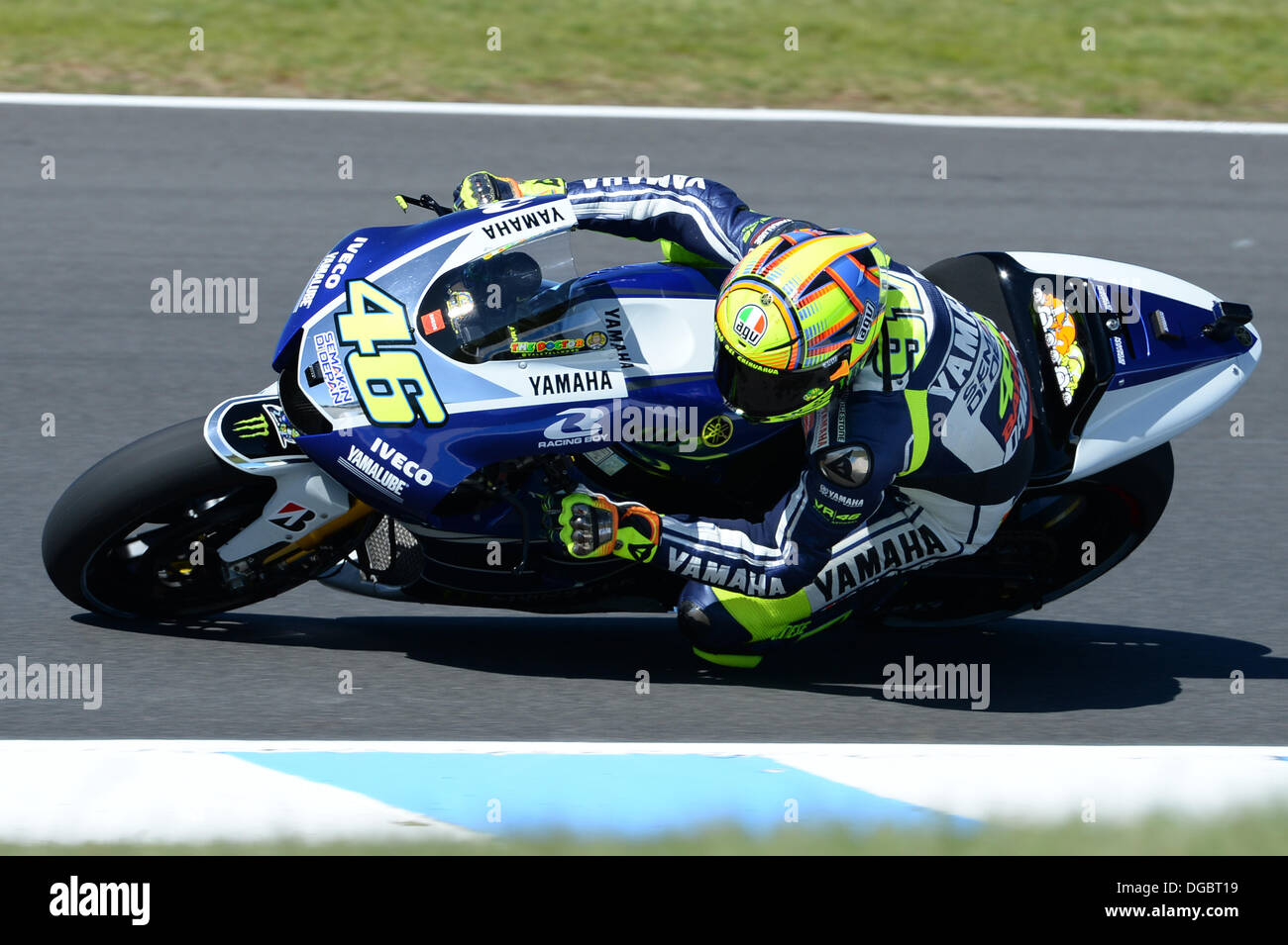 Phillip Island, Australia . 18th Oct, 2013. Valentino Rossi (Yamaha ...