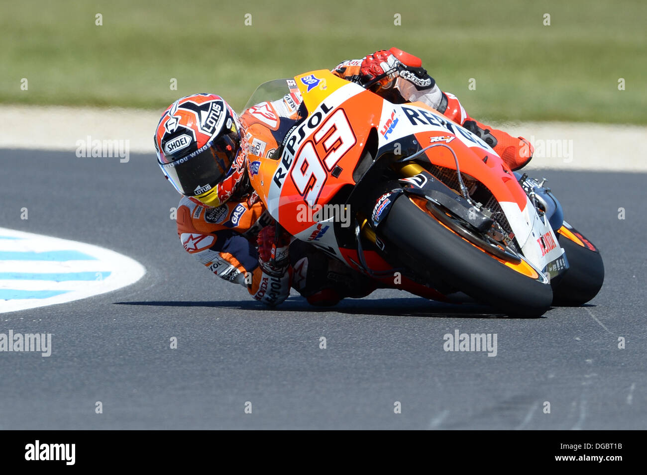 Phillip Island, Australia . 18th Oct, 2013. Marc Marquez (repsol Honda ...