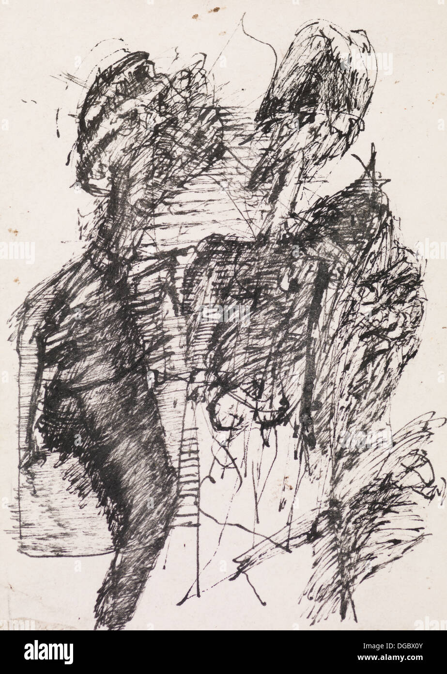 abstract ink design on paper Stock Photo - Alamy