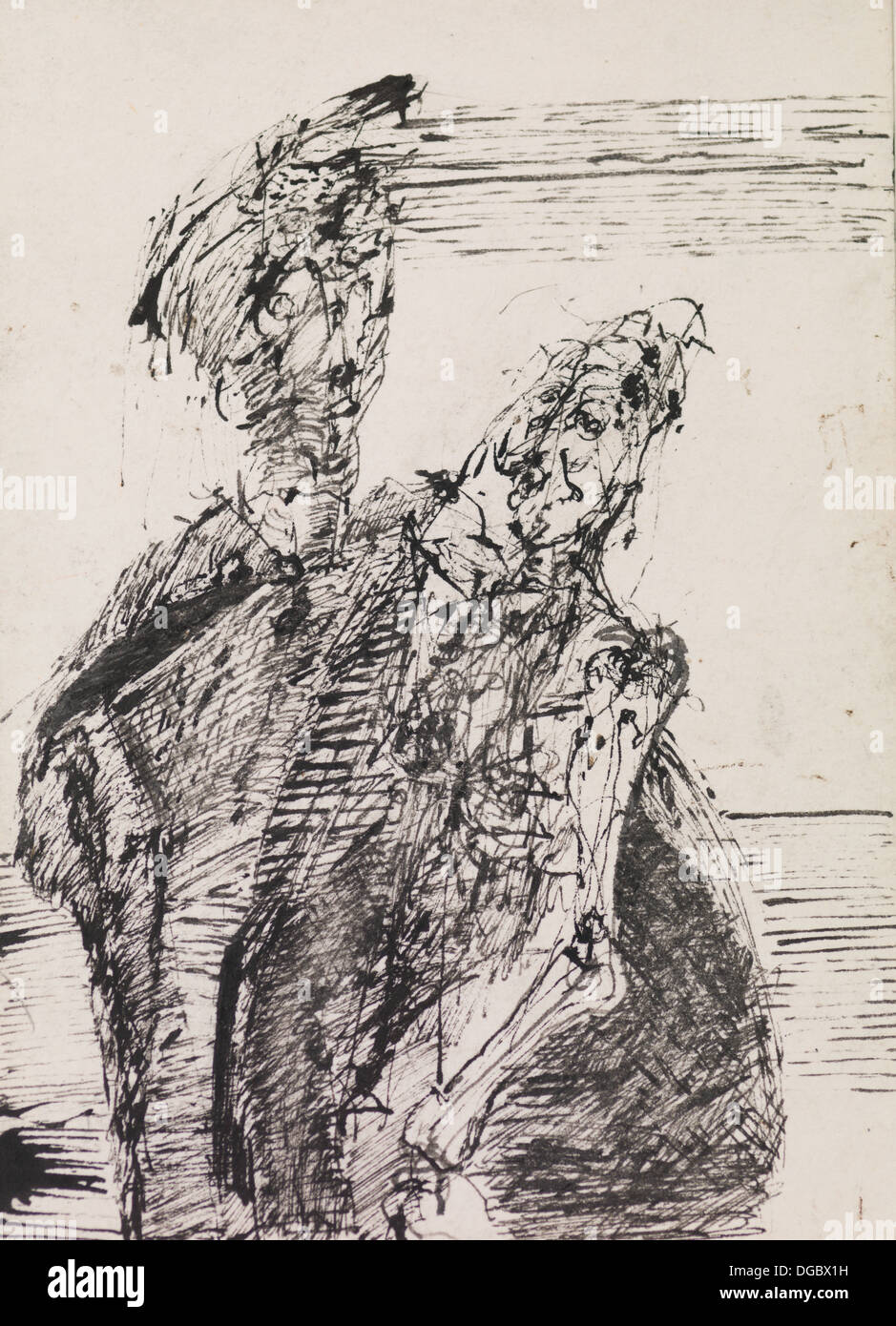 Ink sketch hi-res stock photography and images - Alamy