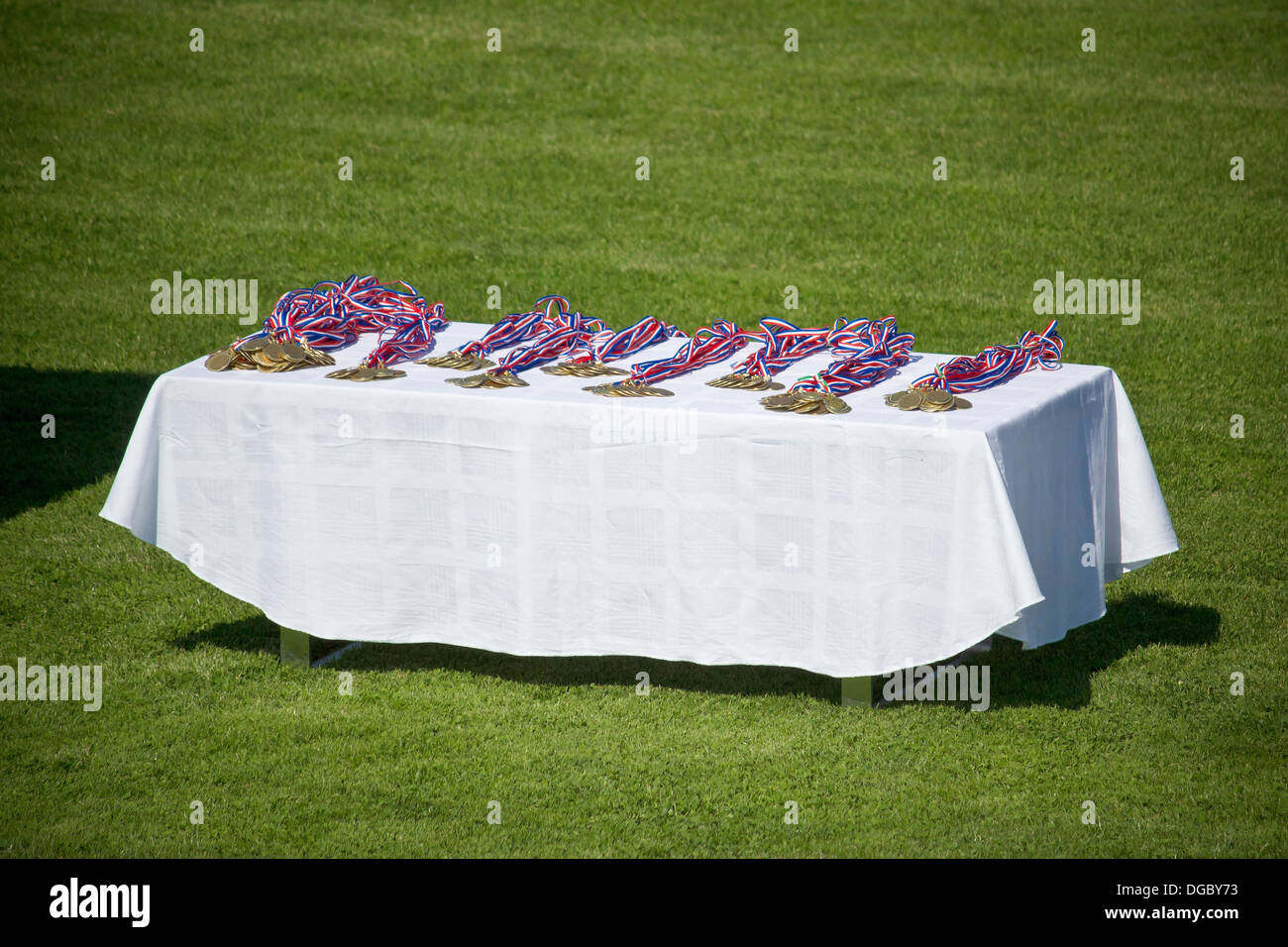 Medal table hi-res stock photography and images - Alamy