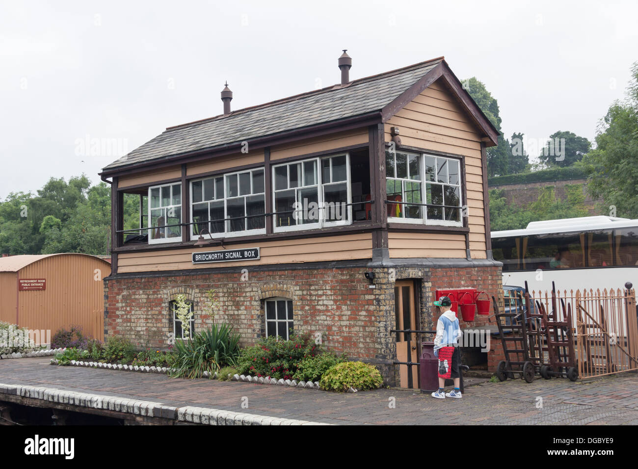 Signal box great britain hi-res stock photography and images - Alamy