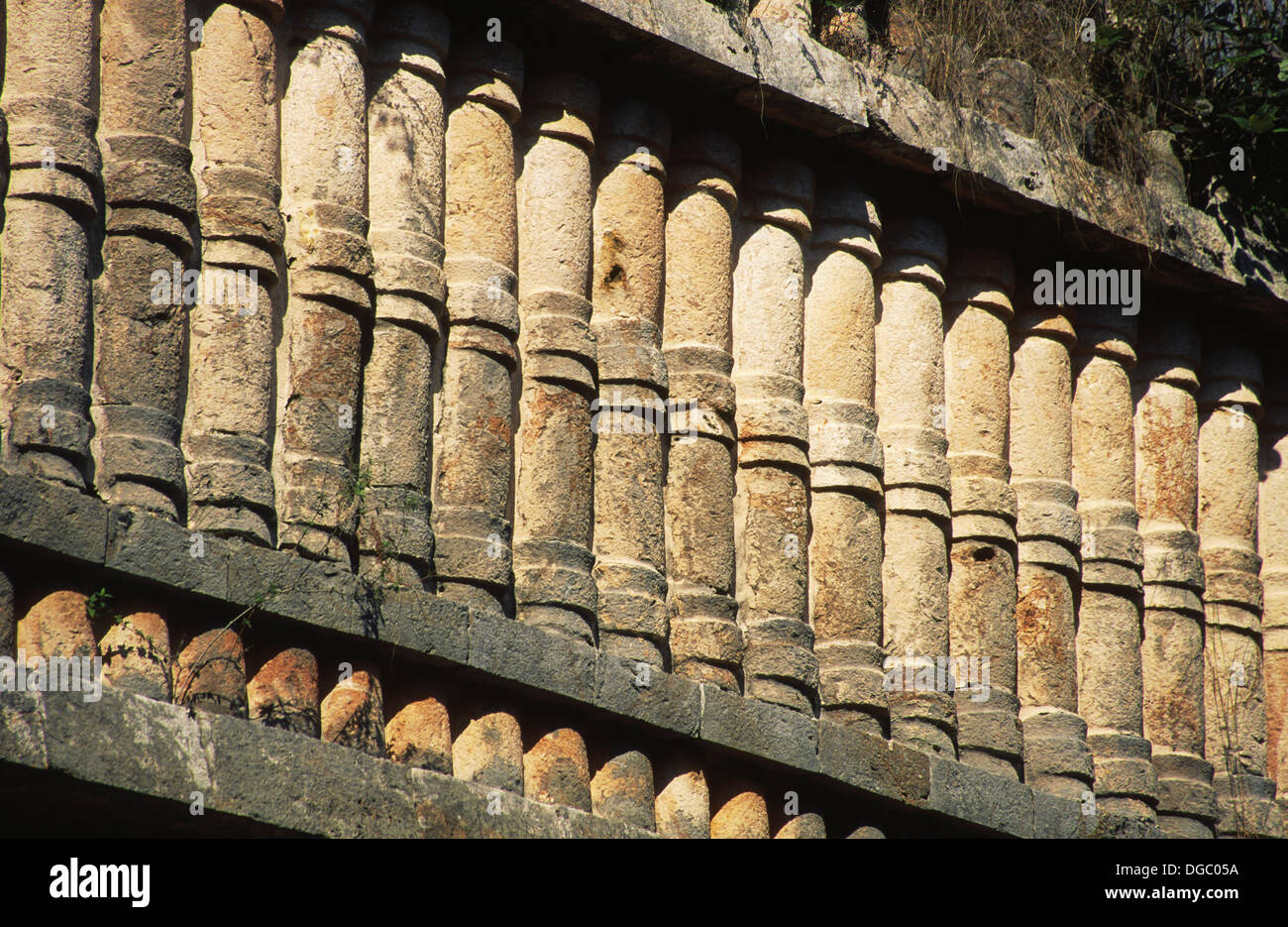 Puuc-style Mayan ruins at Sayil. Yucatan, Mexico Stock Photo - Alamy