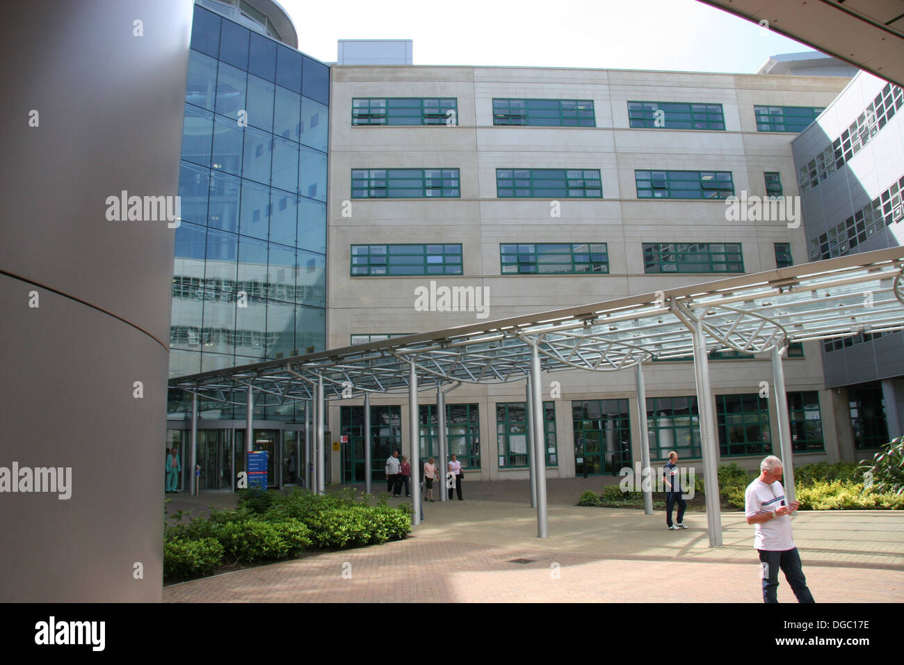 Exterior of The Great Western Hospital, NHS Foundation Trust, Swindon ...