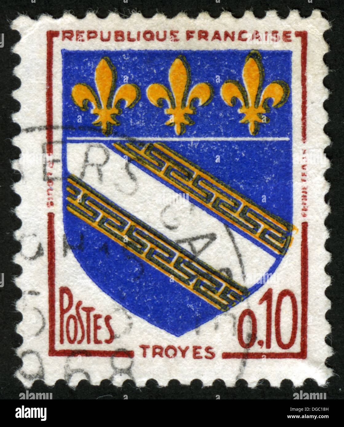 Troyes coat of arms hi-res stock photography and images - Alamy