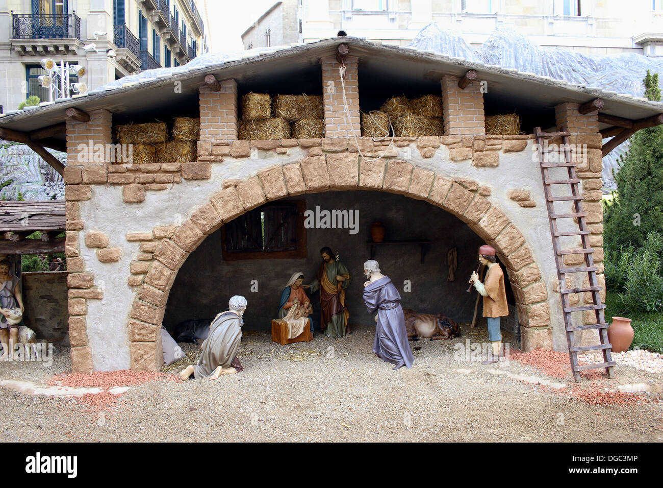 Jesus birth stall hi-res stock photography and images - Alamy