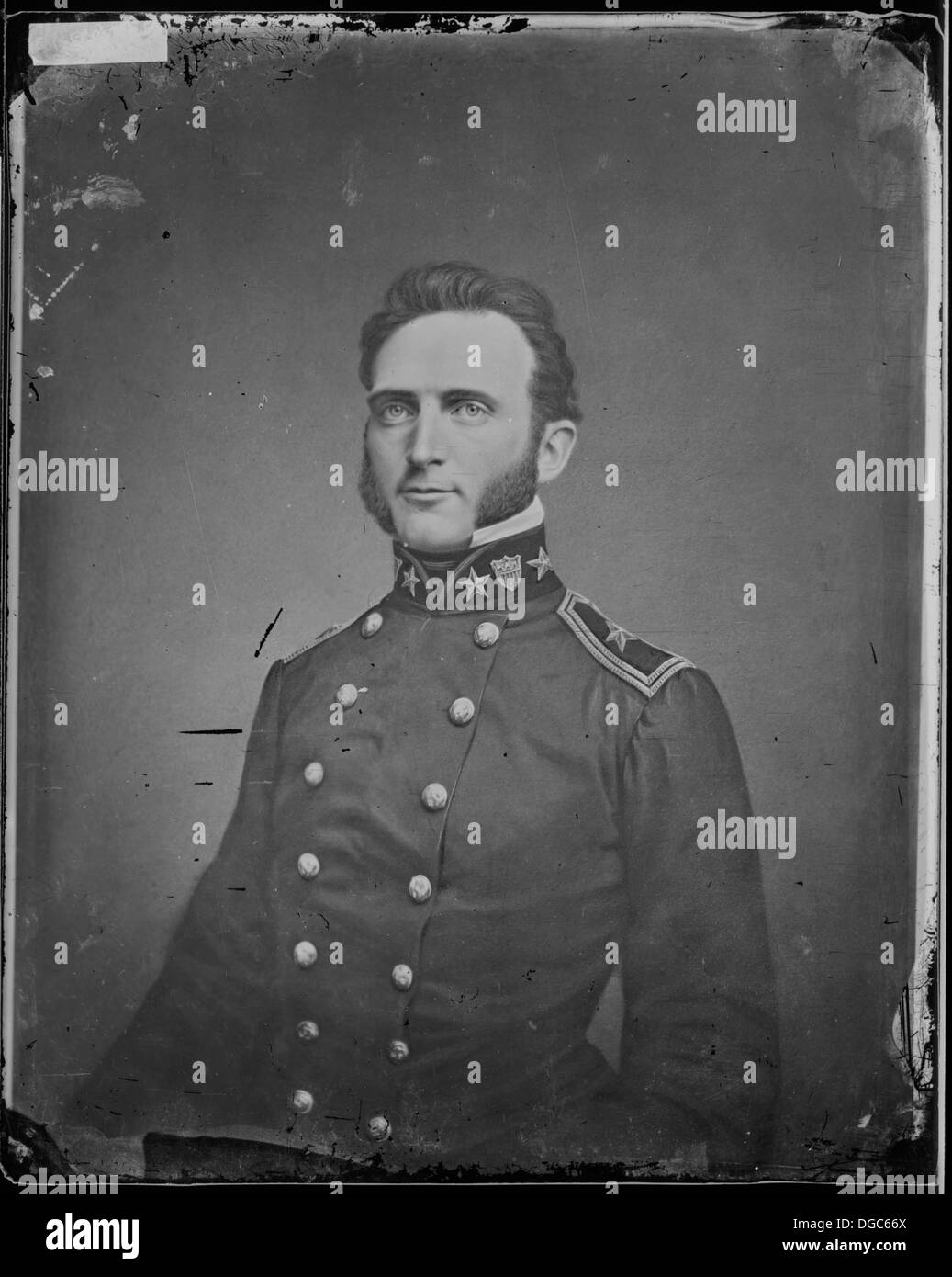 A historical image of General Thomas 'Stonewall' Jackson, a key ...