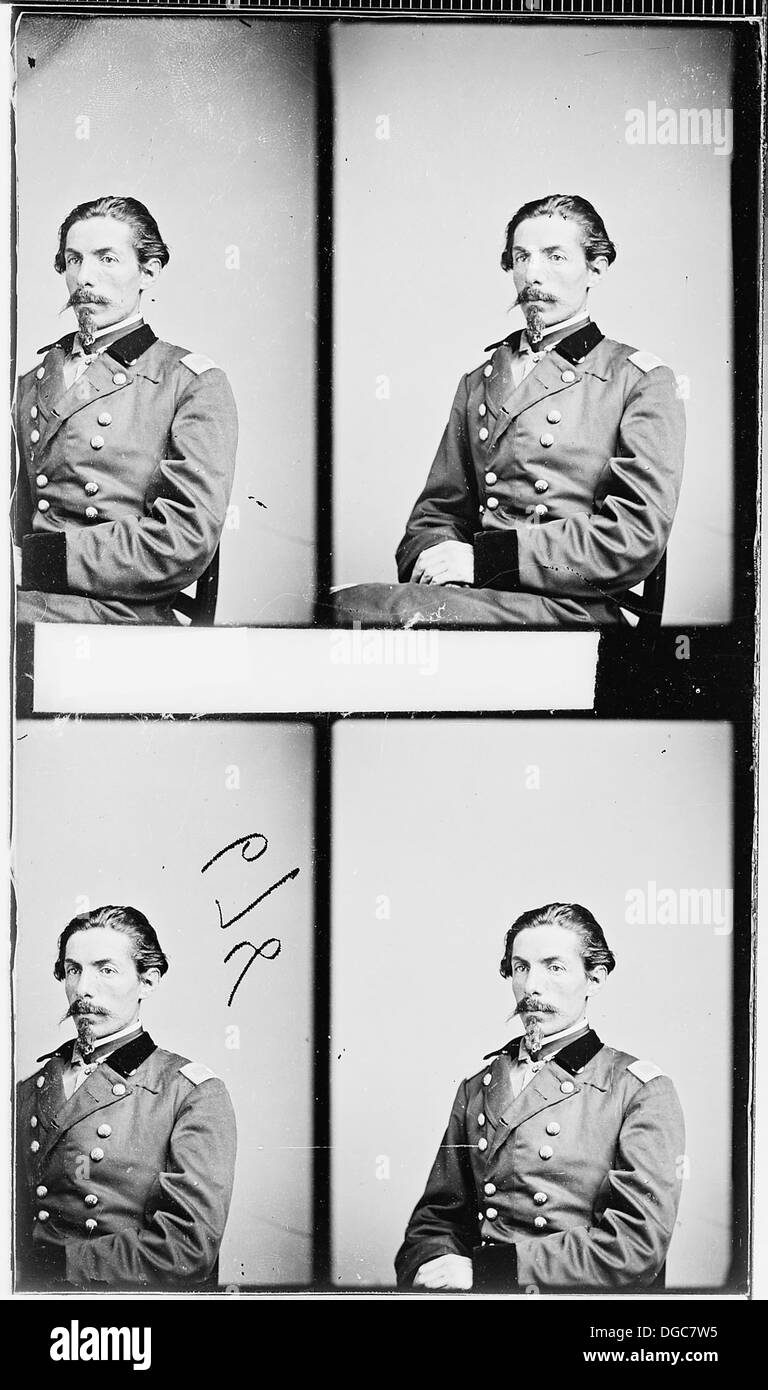 This image features General Alfred N. Duffie, a U.S. Army officer ...