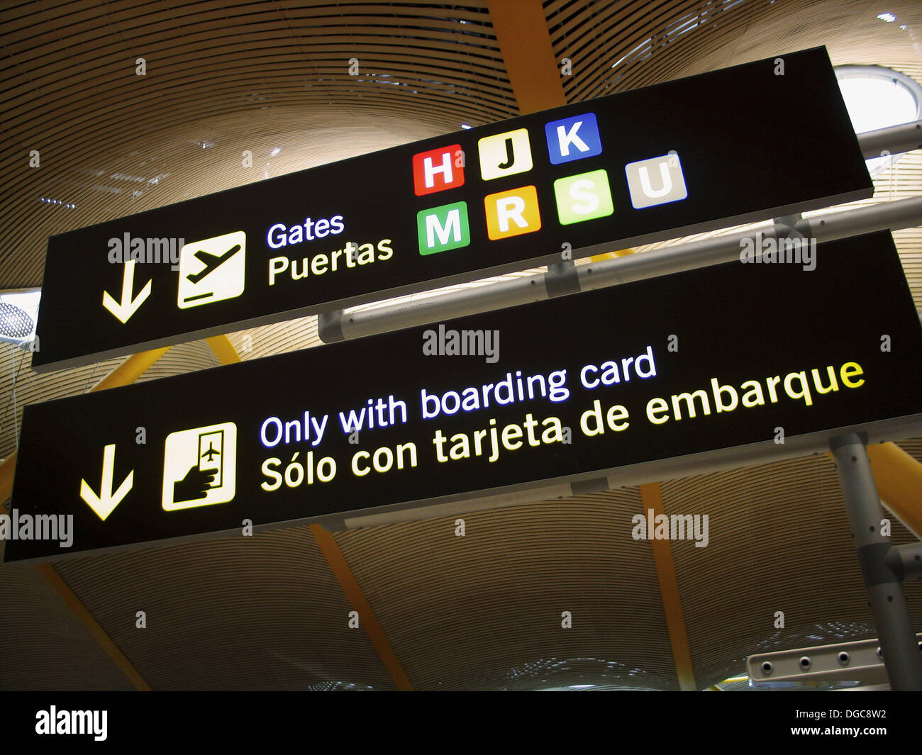 Boarding pass spain hi-res stock photography and images - Alamy