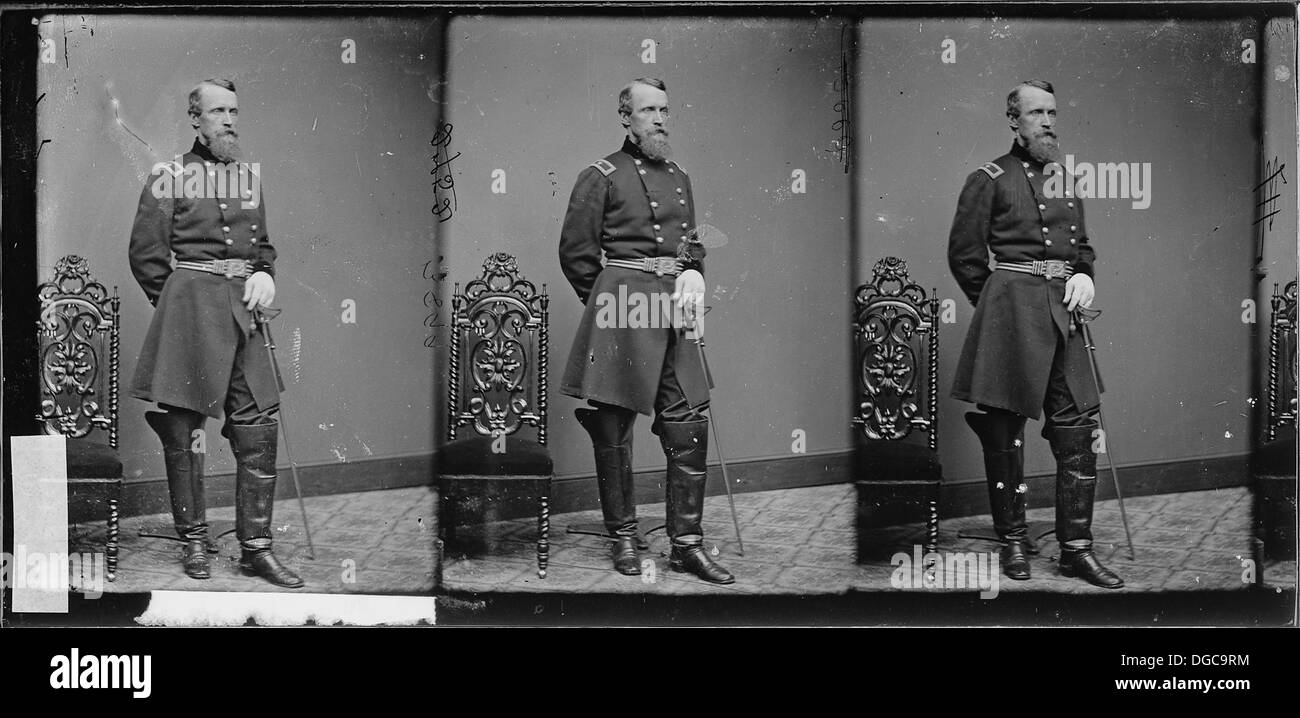 A portrait of General David B. Birney, a notable figure in American ...