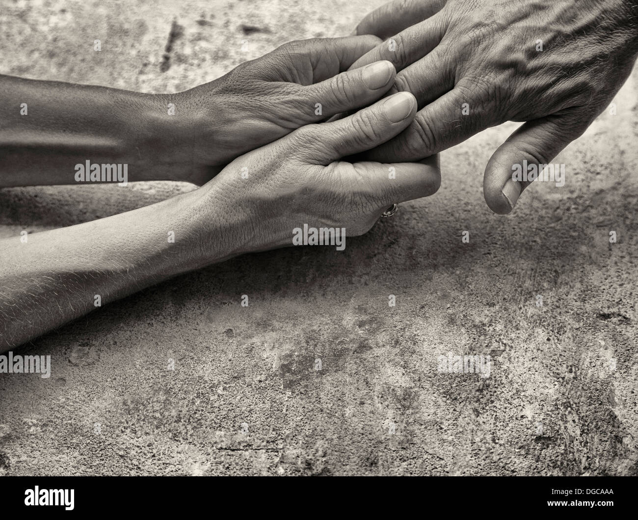 Hands are nothing if not expressive, they speak of warmth, love ...