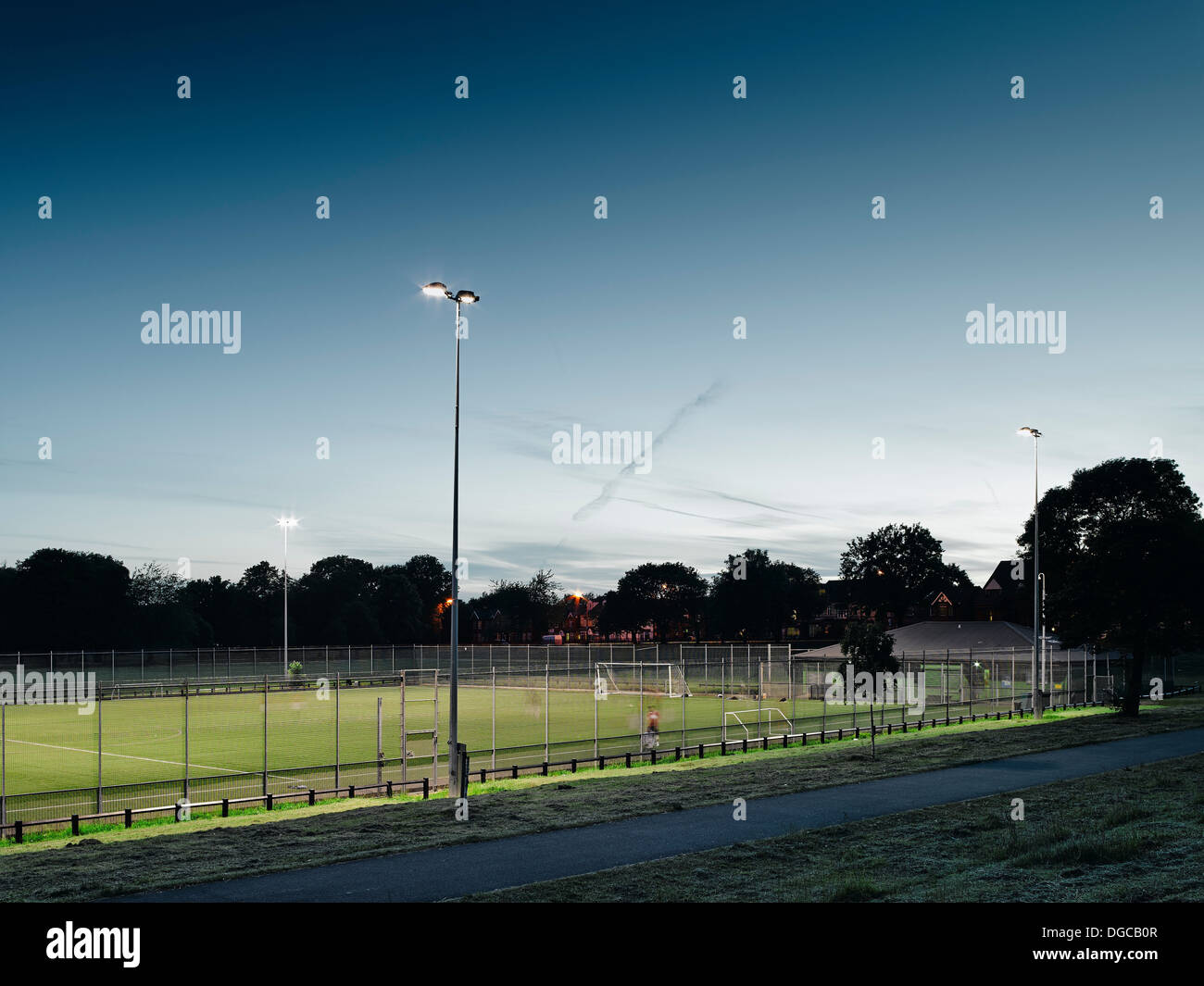 Football pitch landscape hi-res stock photography and images - Alamy