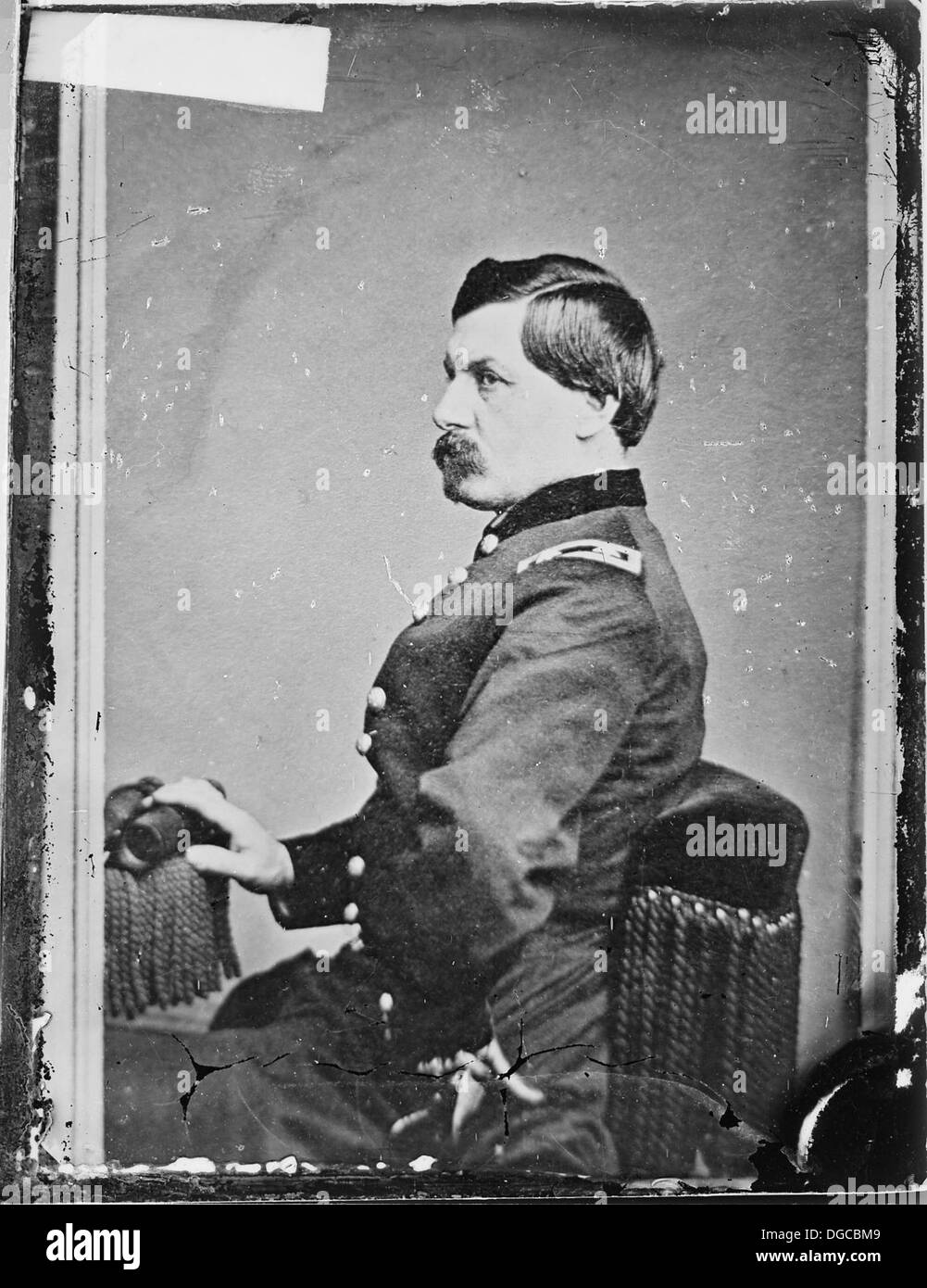 Portrait of General George B. McClellan, a prominent figure in the ...
