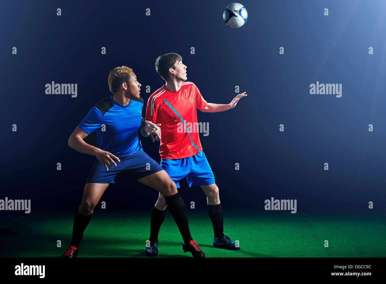 Two American Football Players Men High Resolution Stock Photography and ...