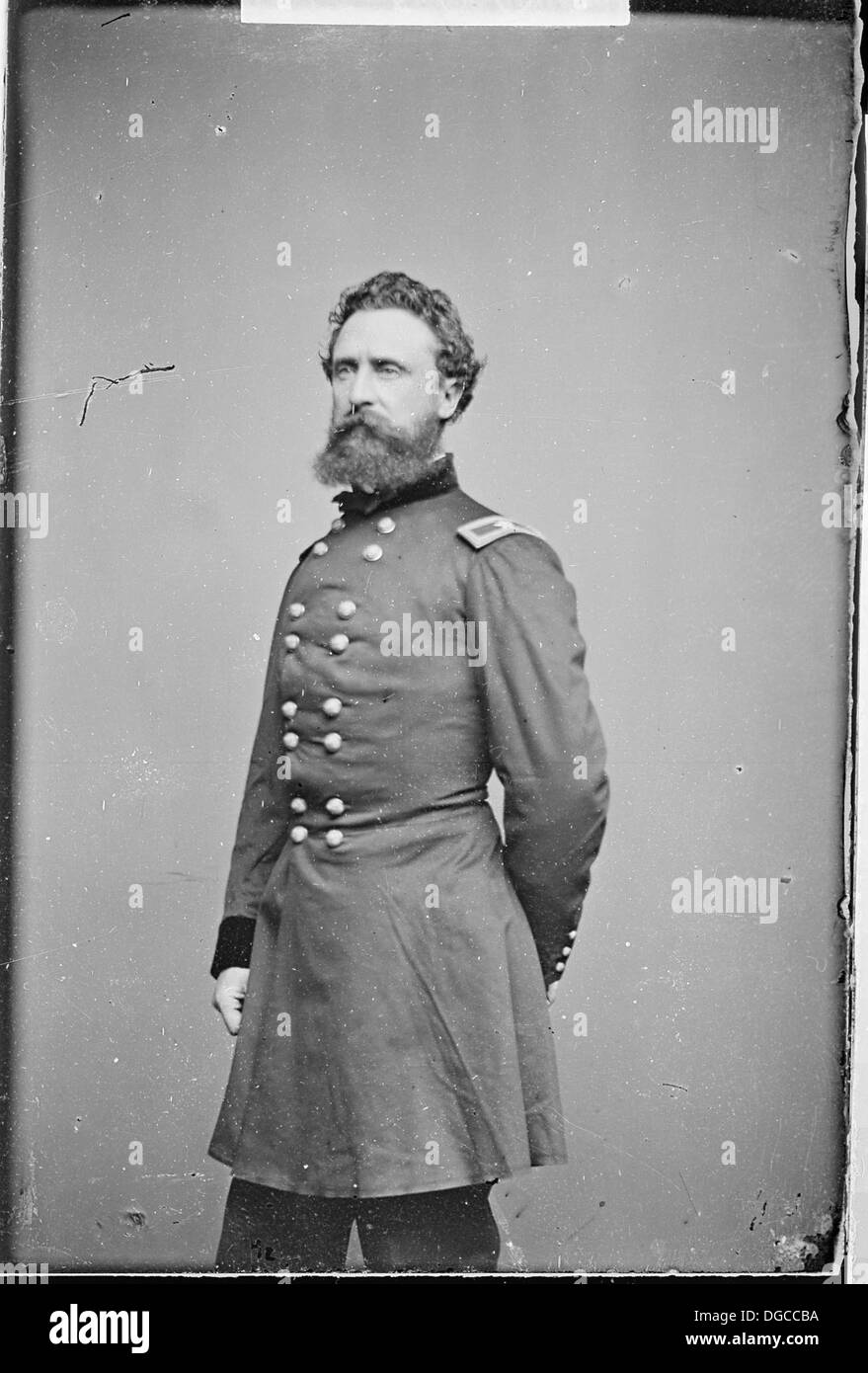 A portrait of General George Sykes, a significant Union Army general ...