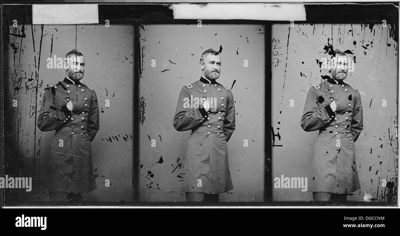 General Gersham Mott, a notable figure in military history, known for ...