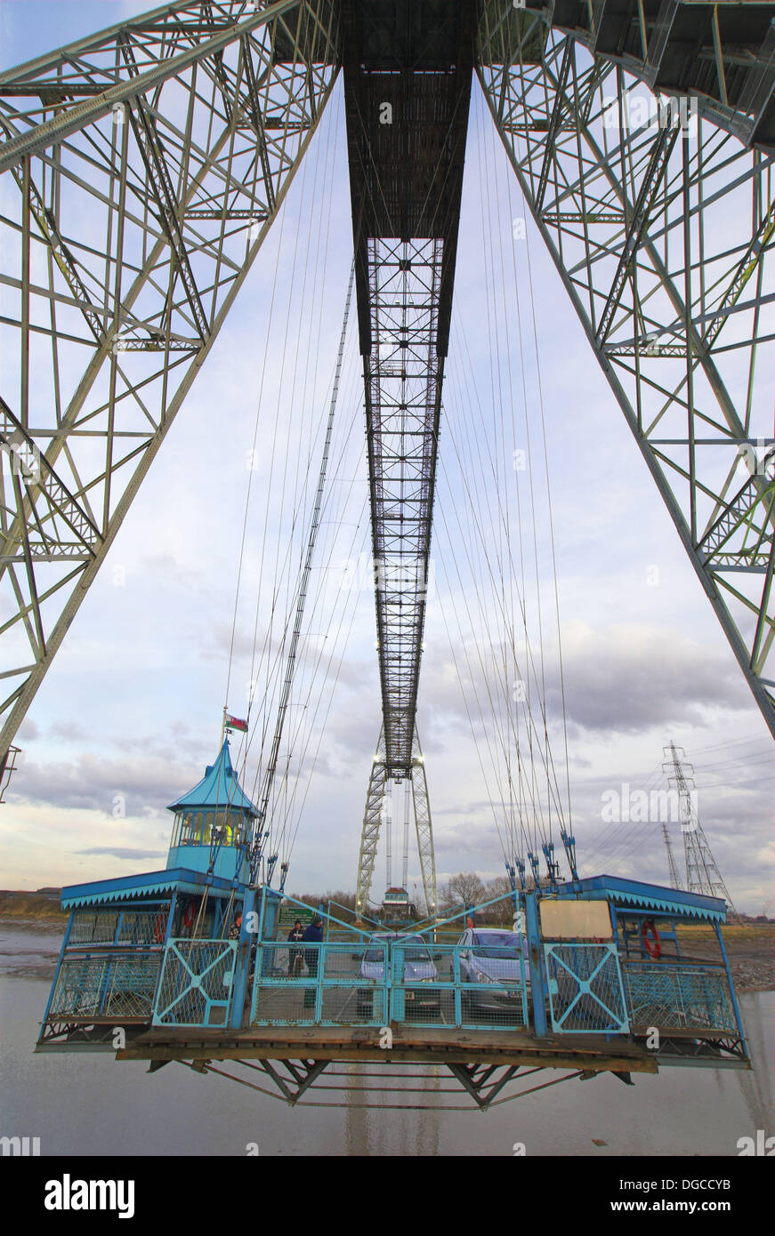 Suspended transporter bridge hi-res stock photography and images - Alamy