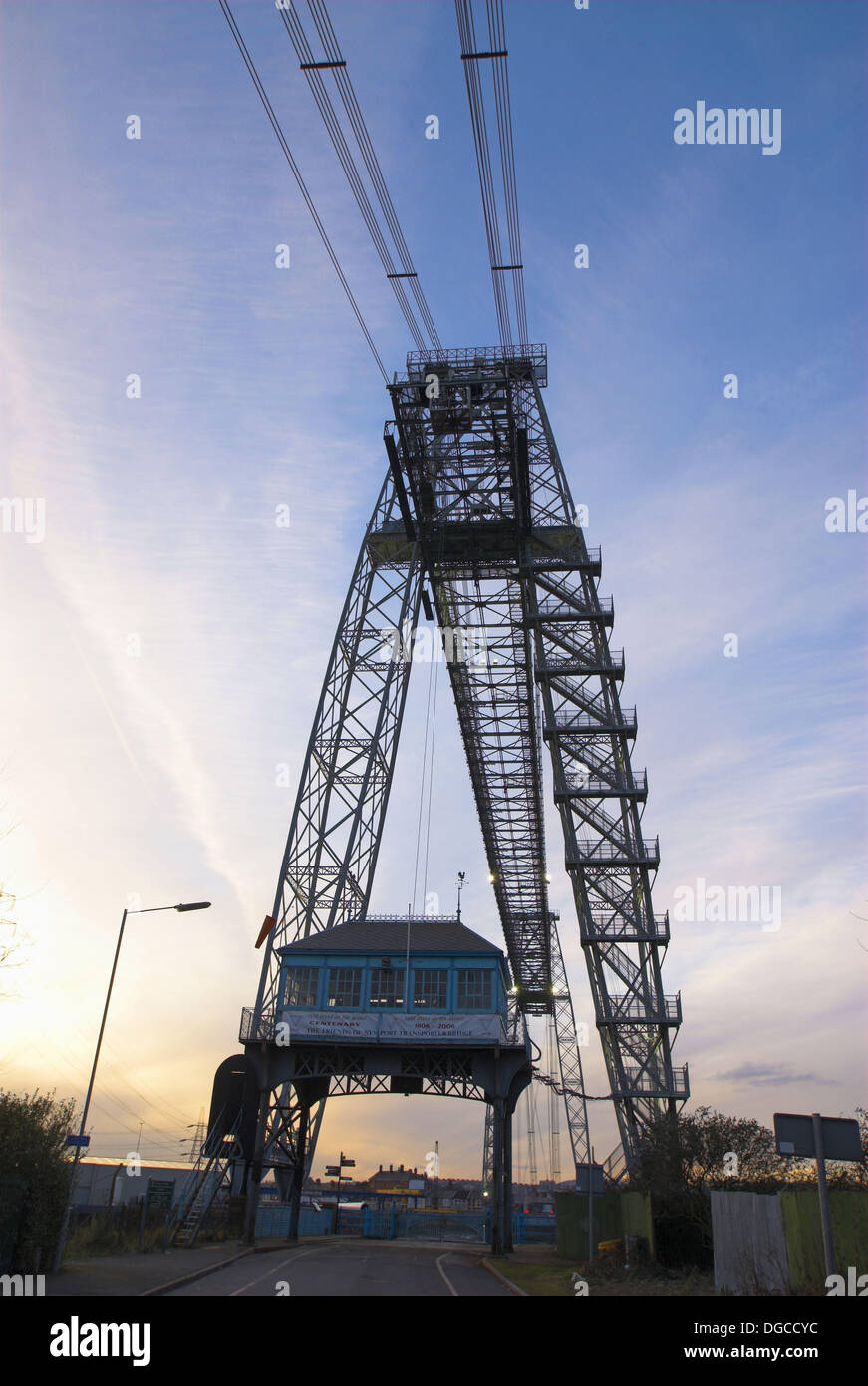 Suspended transporter bridge hi-res stock photography and images - Alamy