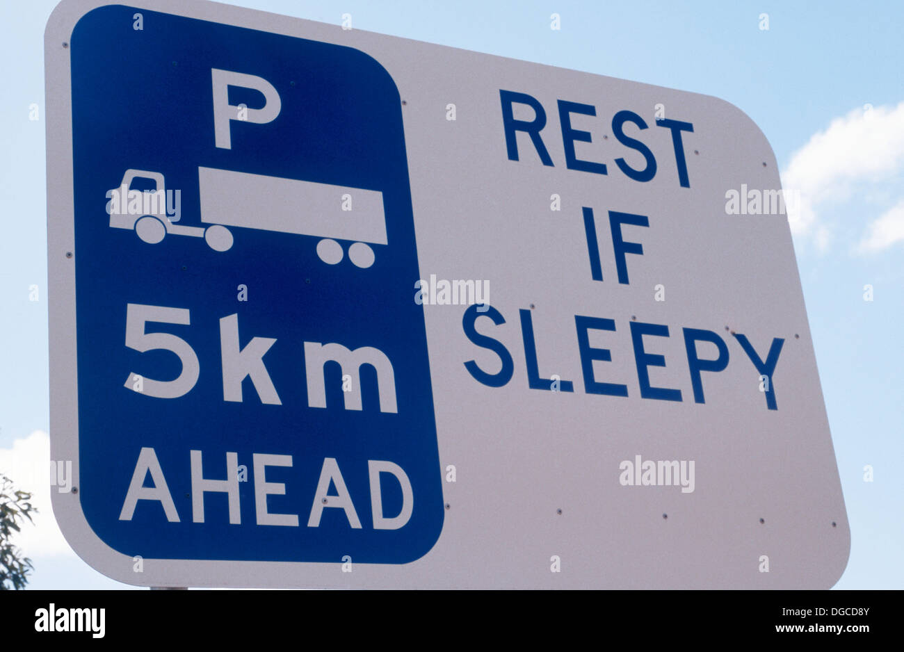 Road Safety Rest Area Sign High Resolution Stock Photography and Images ...