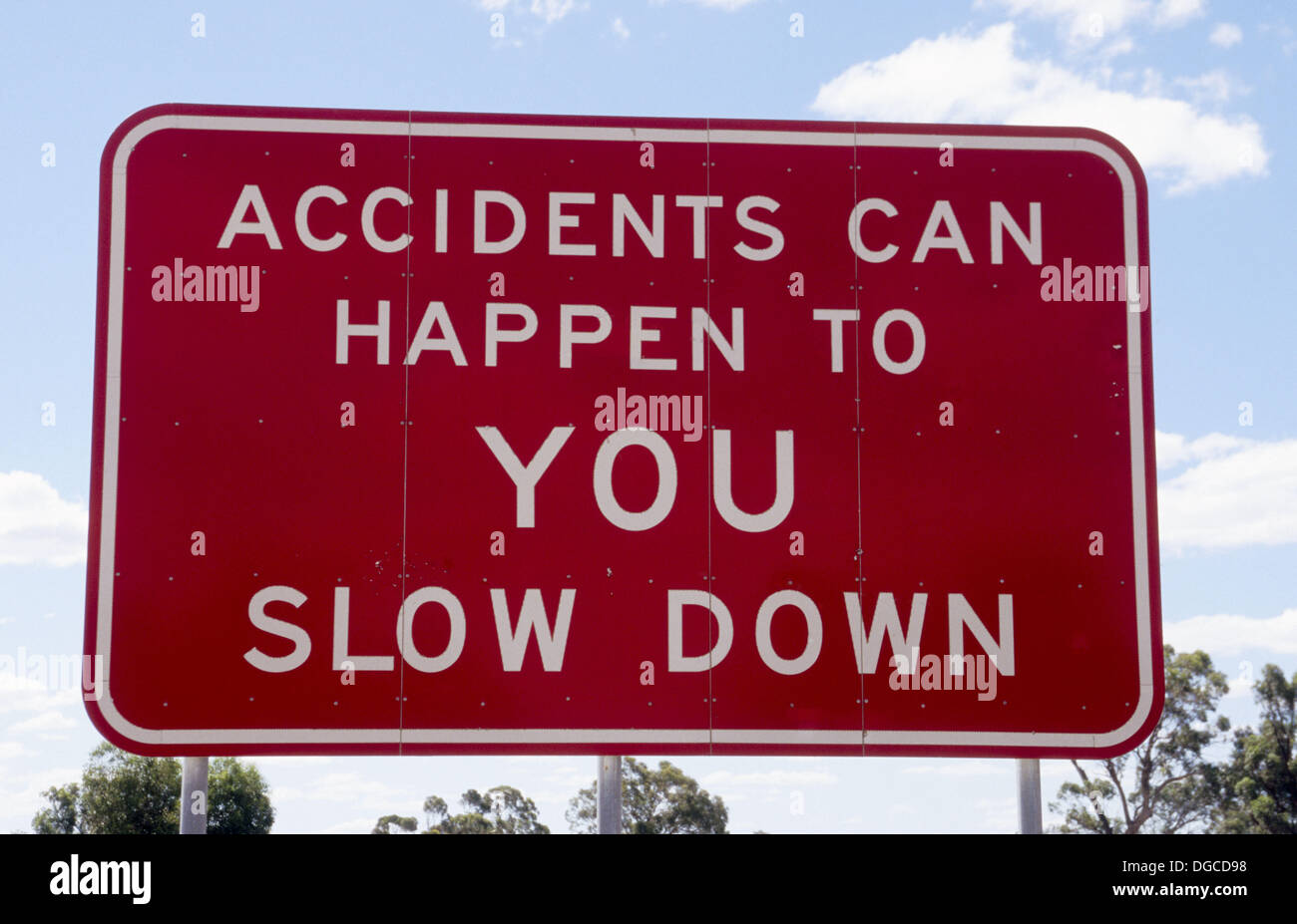 Road safety sign Stock Photo - Alamy