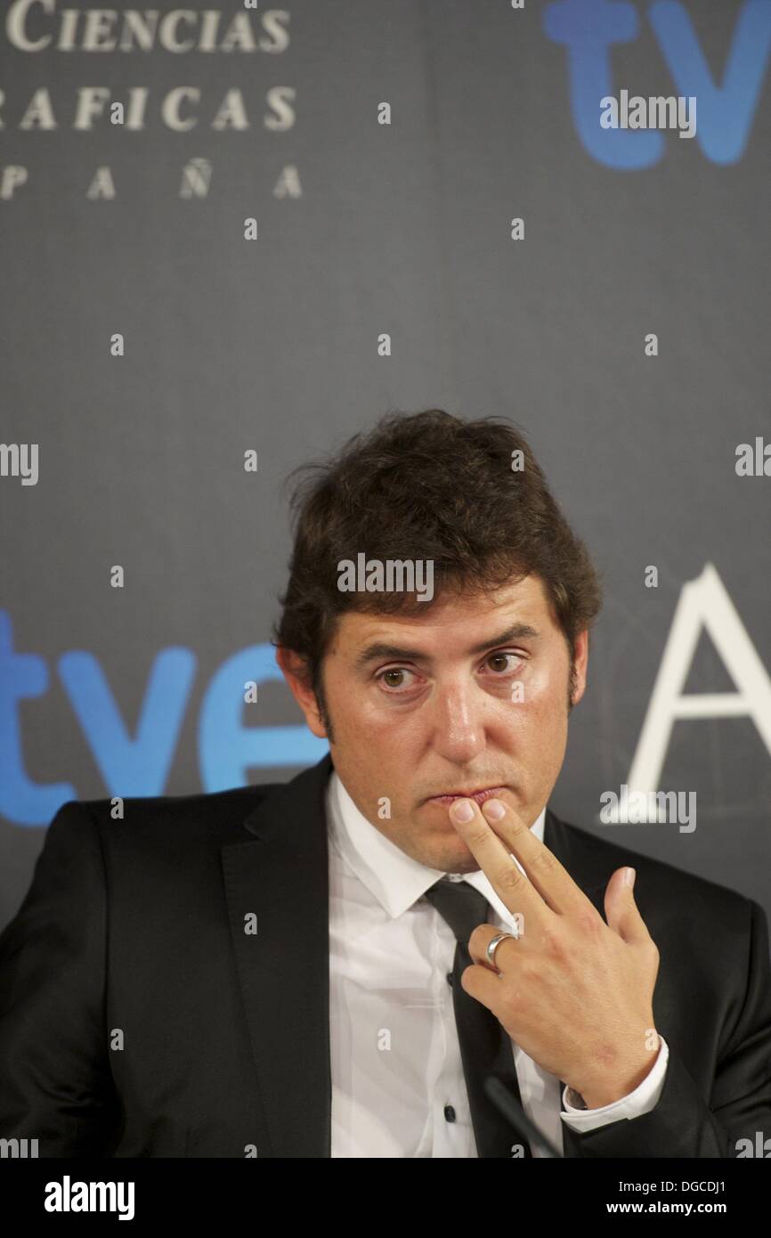 Madrid, Madrid, Spain. 18th Oct, 2013. Television presenter Manel ...