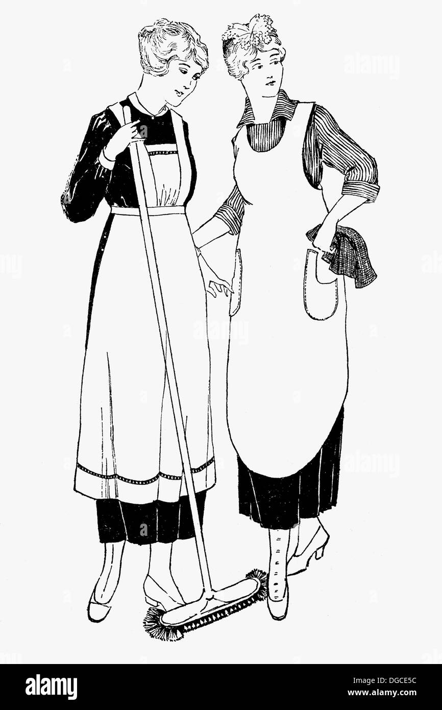 Servants 1900 hi-res stock photography and images - Alamy