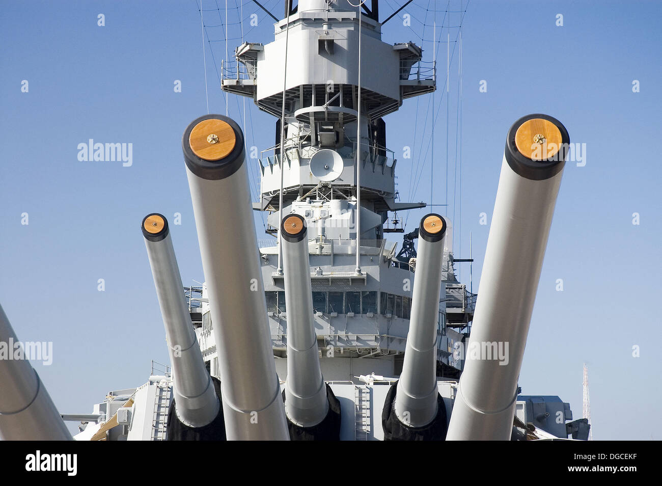 Historic Uss Missouri Guns High Resolution Stock Photography and Images ...