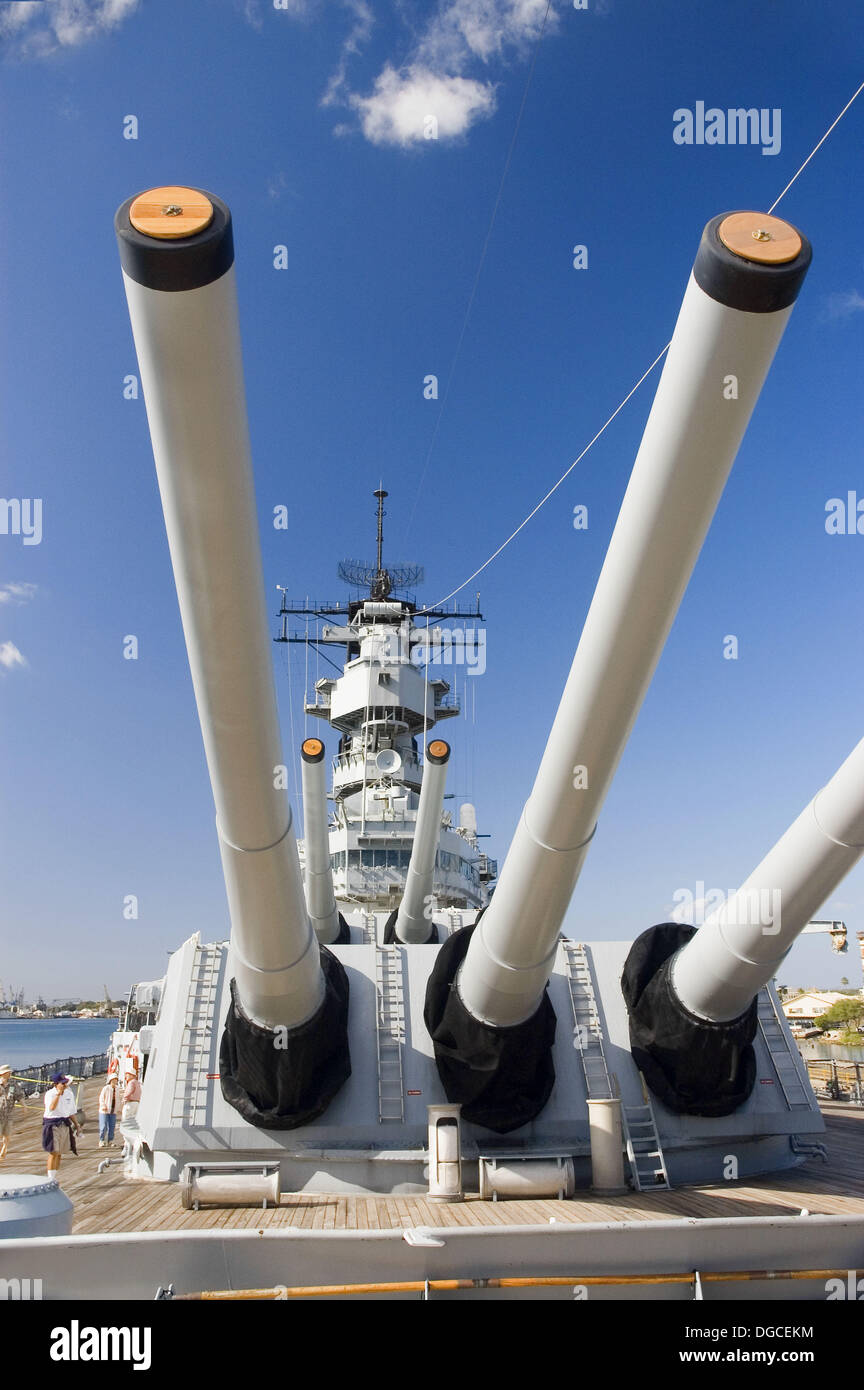Uss Missouri Firing All Guns