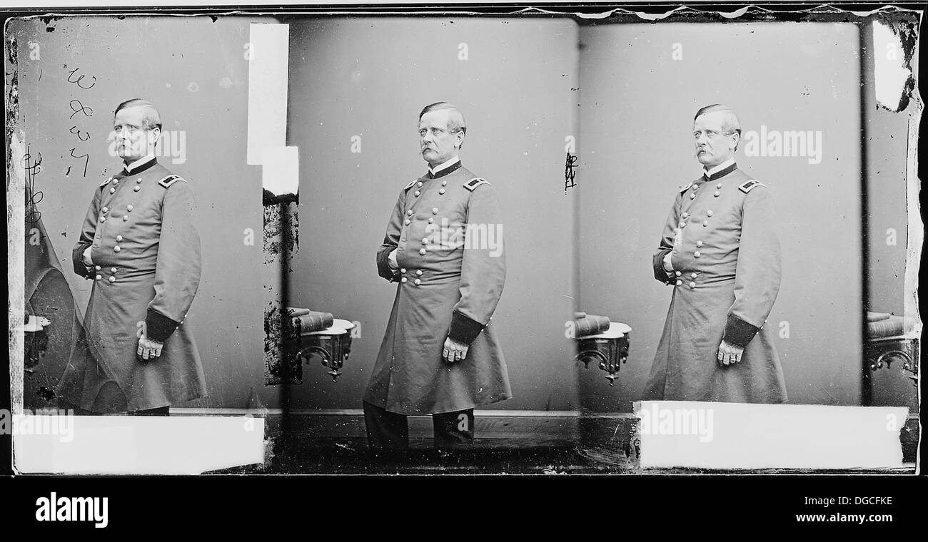 A portrait of General James H. Van Allen, a notable figure in military ...