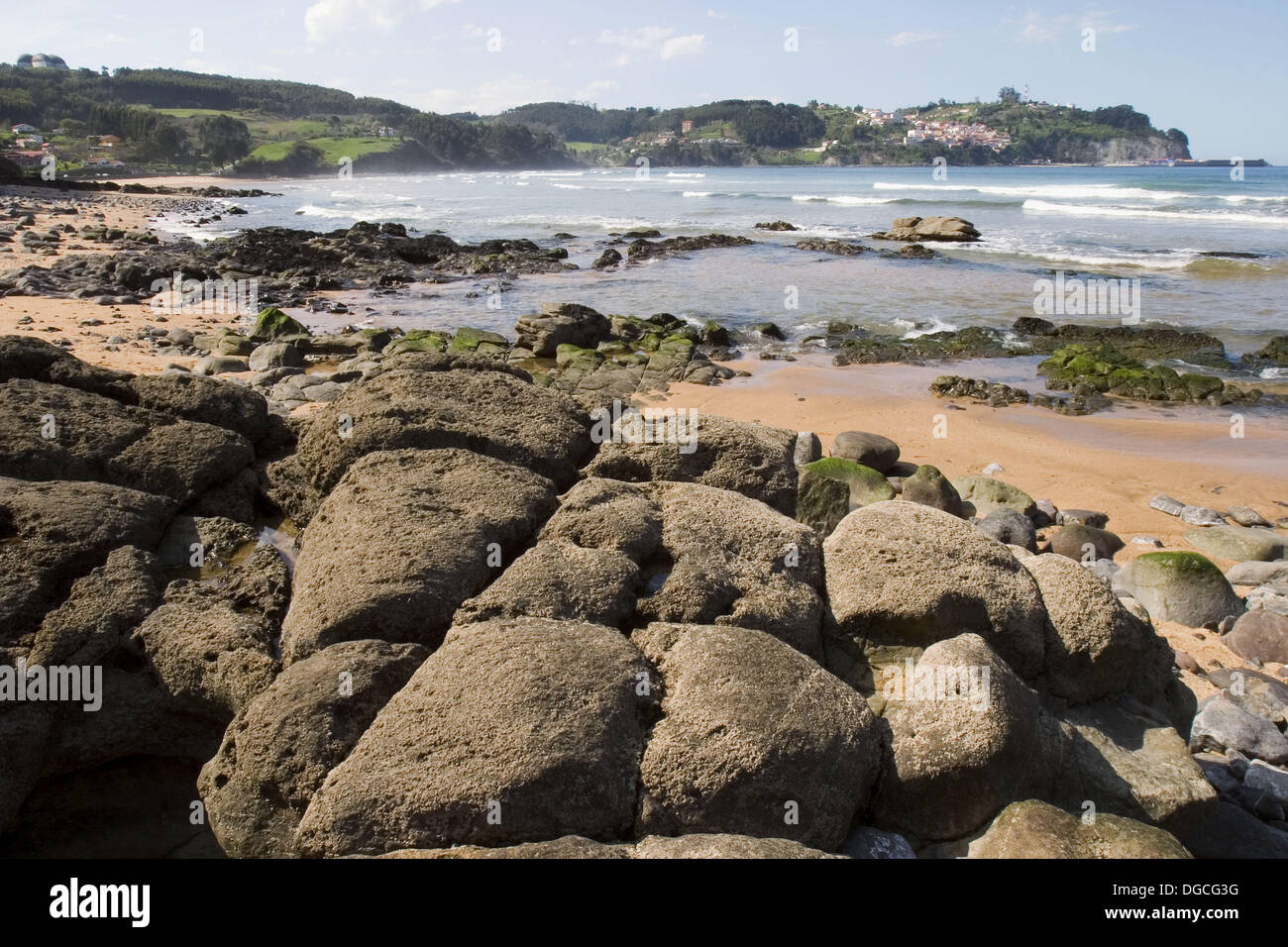 Griega colunga beach spain hi-res stock photography and images - Alamy