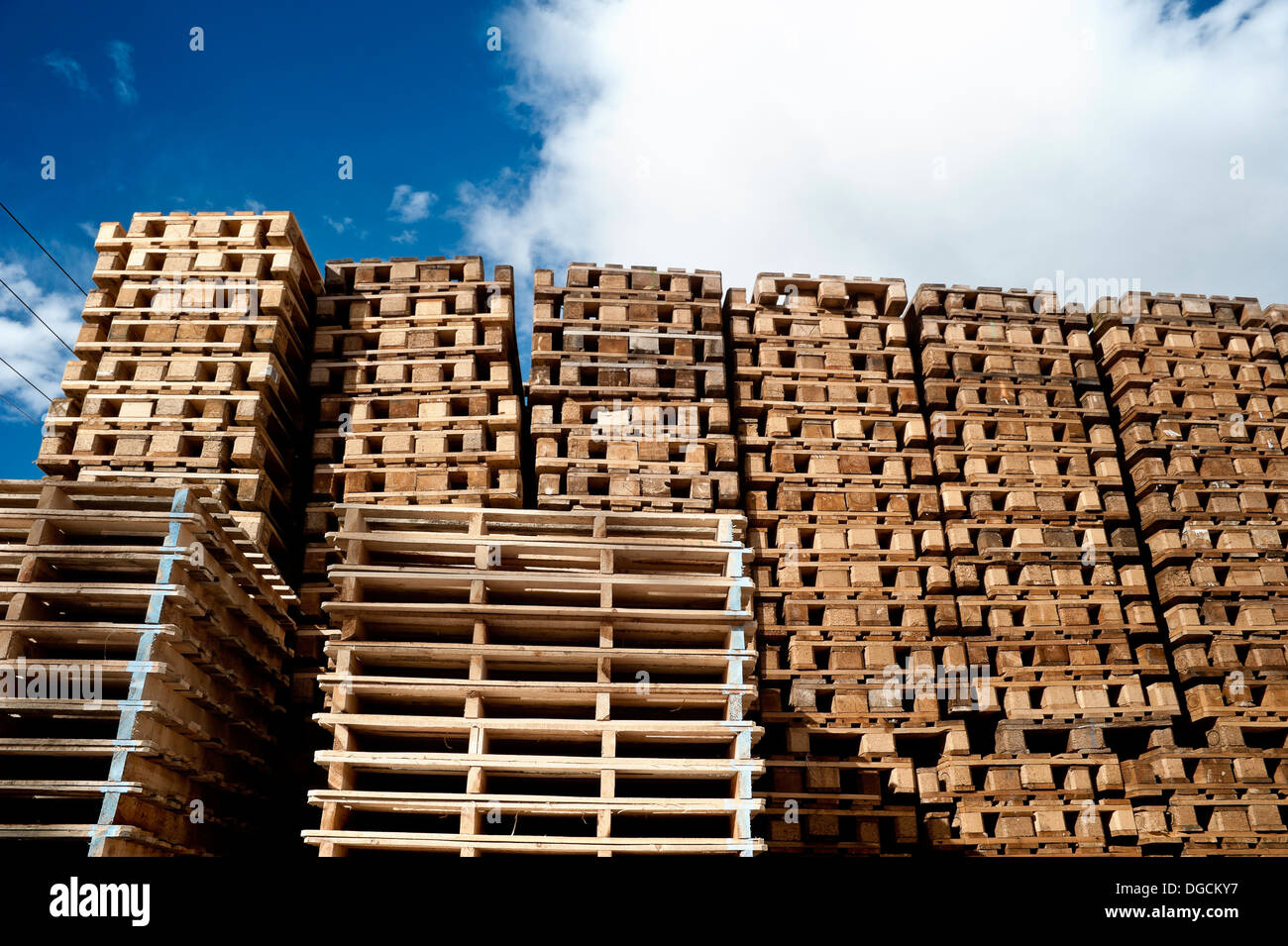 Stacking Pallets High Resolution Stock Photography and Images - Alamy