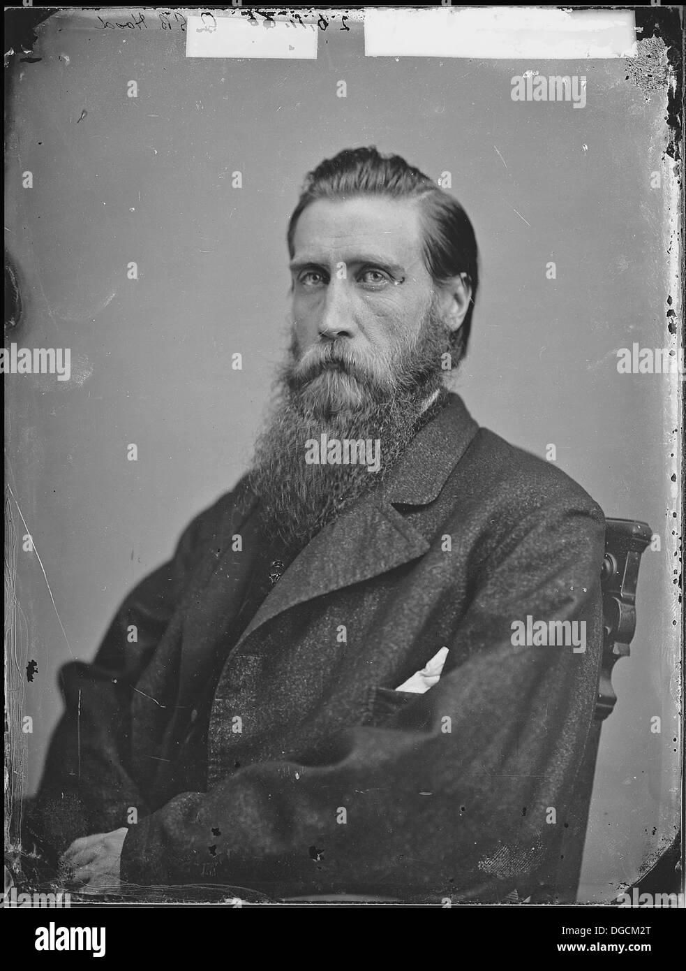 General John B. Hood, a Confederate officer during the American Civil ...