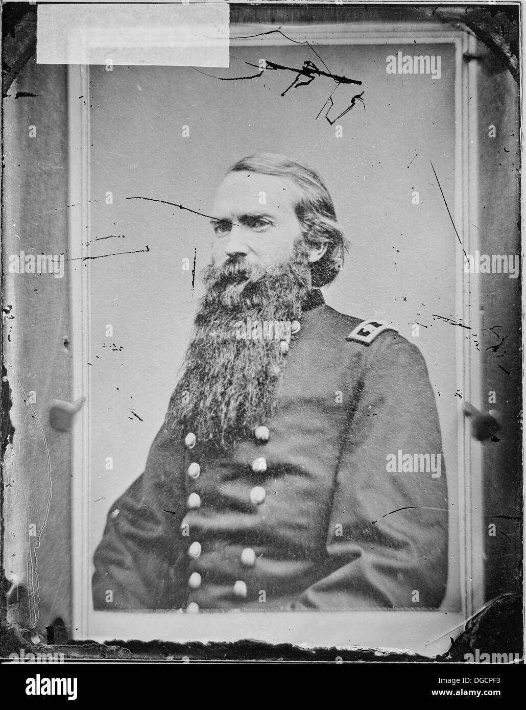 A portrait of General John F. Farnsworth, a key military figure from ...
