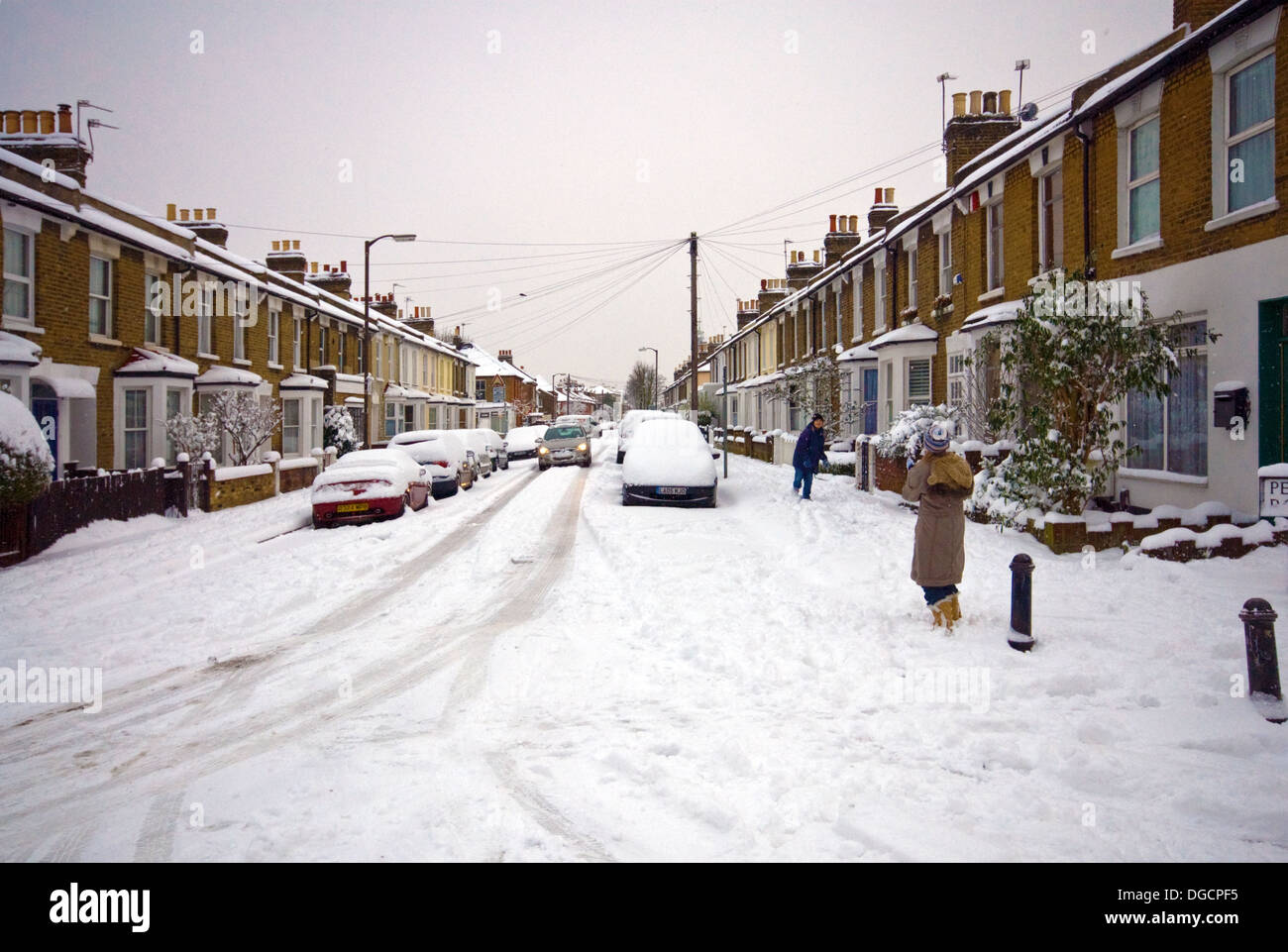 London and snow and beautiful hi-res stock photography and images - Alamy