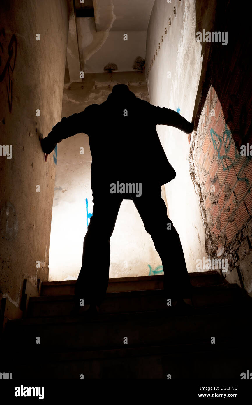 Detective in action Stock Photo - Alamy