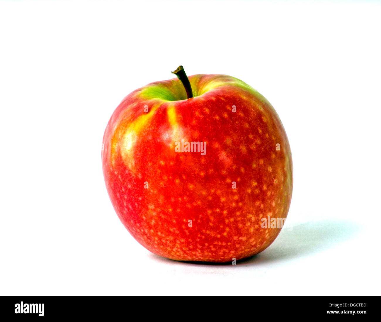 gala apple fruit isolated on white Stock Photo - Alamy