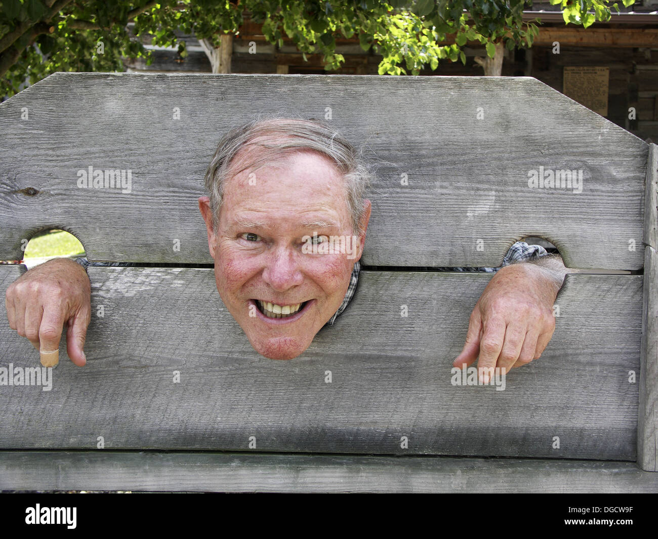 Lock White Hair Man High Resolution Stock Photography and Images - Alamy