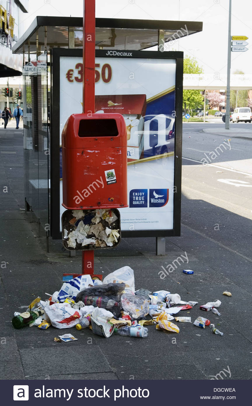 Garbage Can Hamburg Germany High Resolution Stock Photography and ...