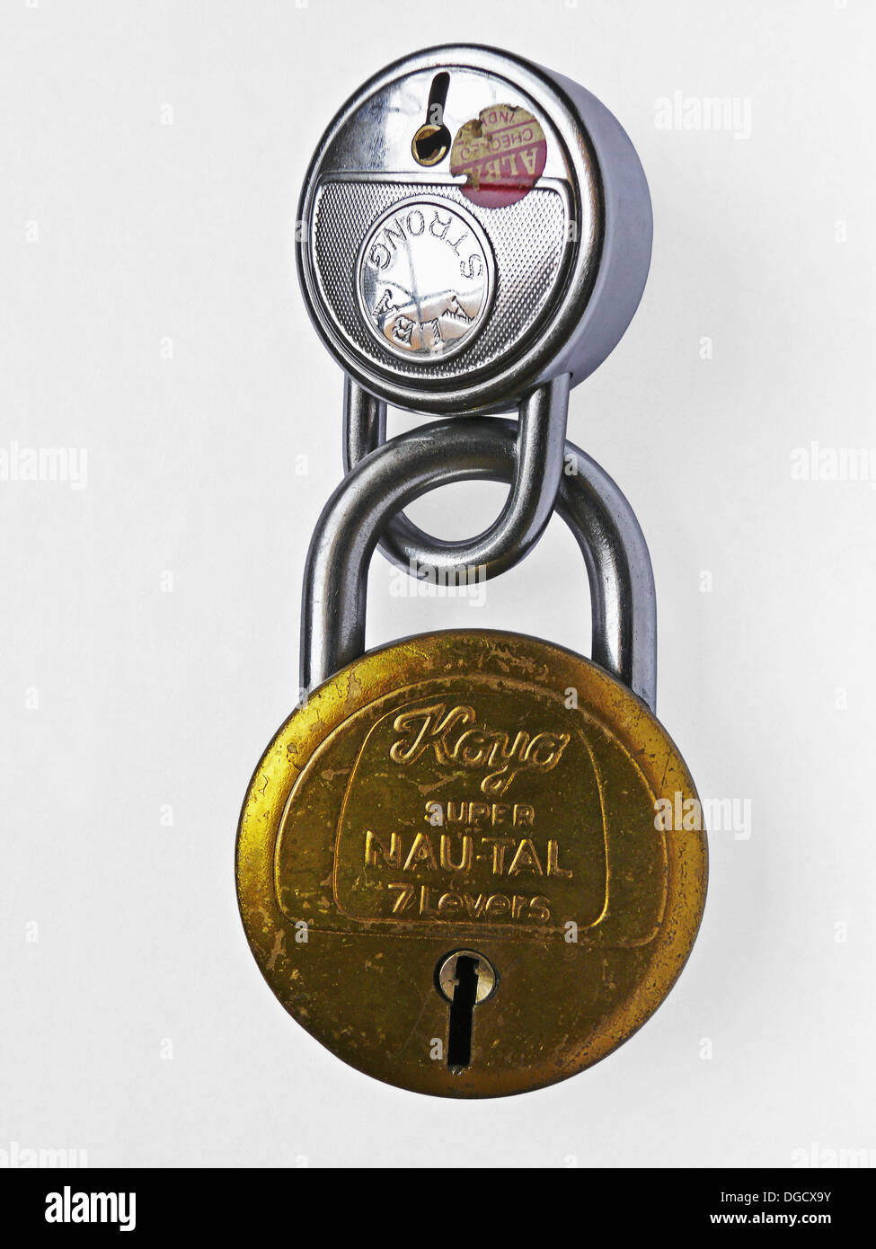 Steel locks hi-res stock photography and images - Alamy