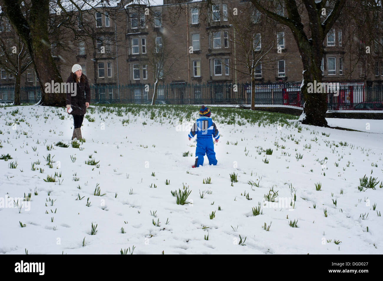 Son the blizzard family hi-res stock photography and images - Alamy