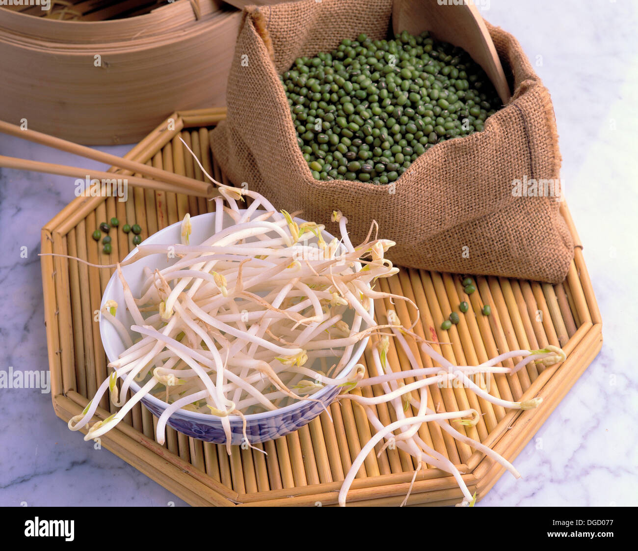 Germinated soybean hi-res stock photography and images - Alamy