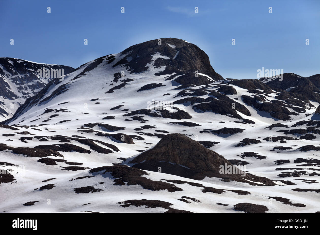 Rocks in snow. Turkey, Central Taurus Mountains, Aladaglar (Anti-Taurus ...