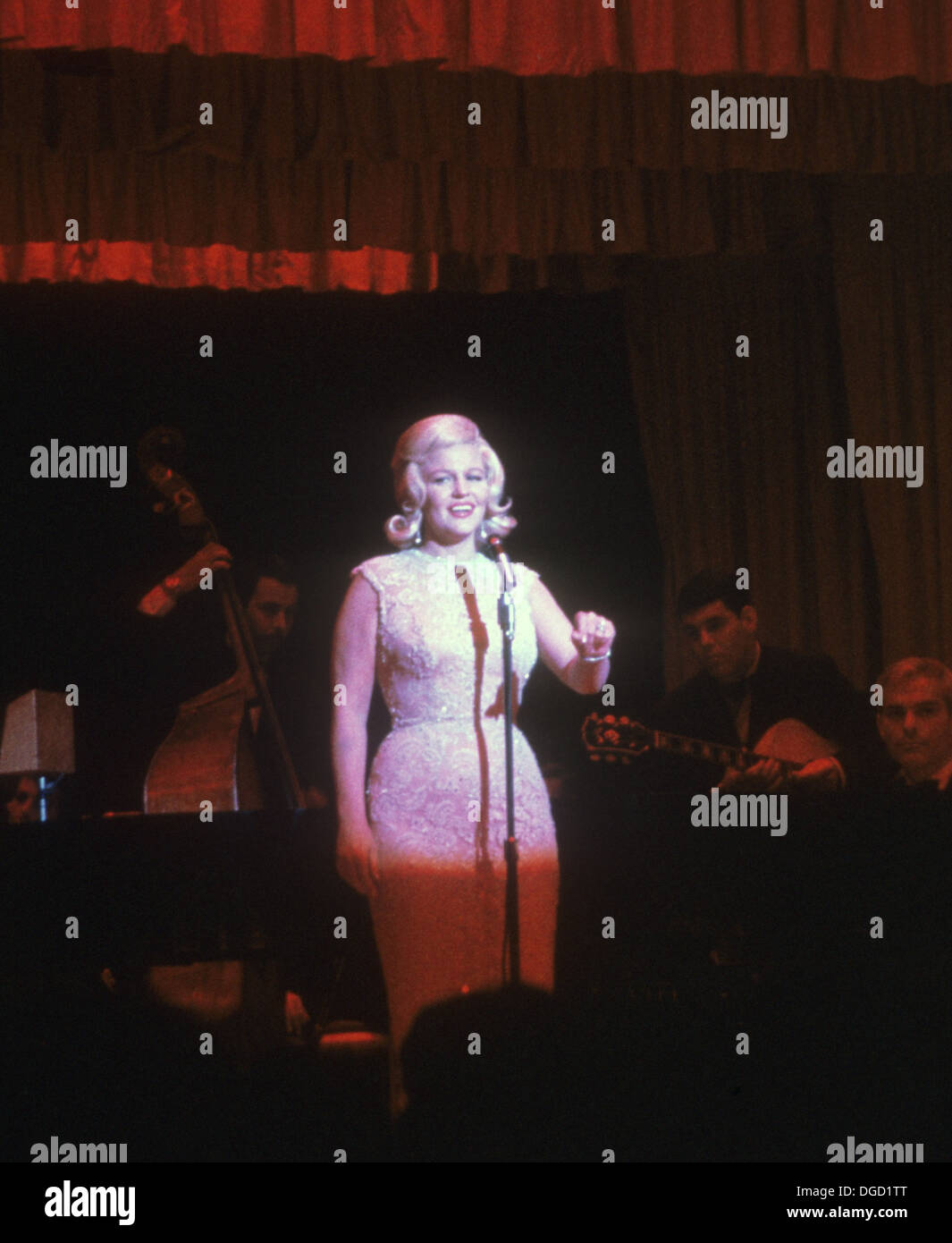 PEGGY LEE (1920-2002) US singer about 1955 Stock Photo - Alamy