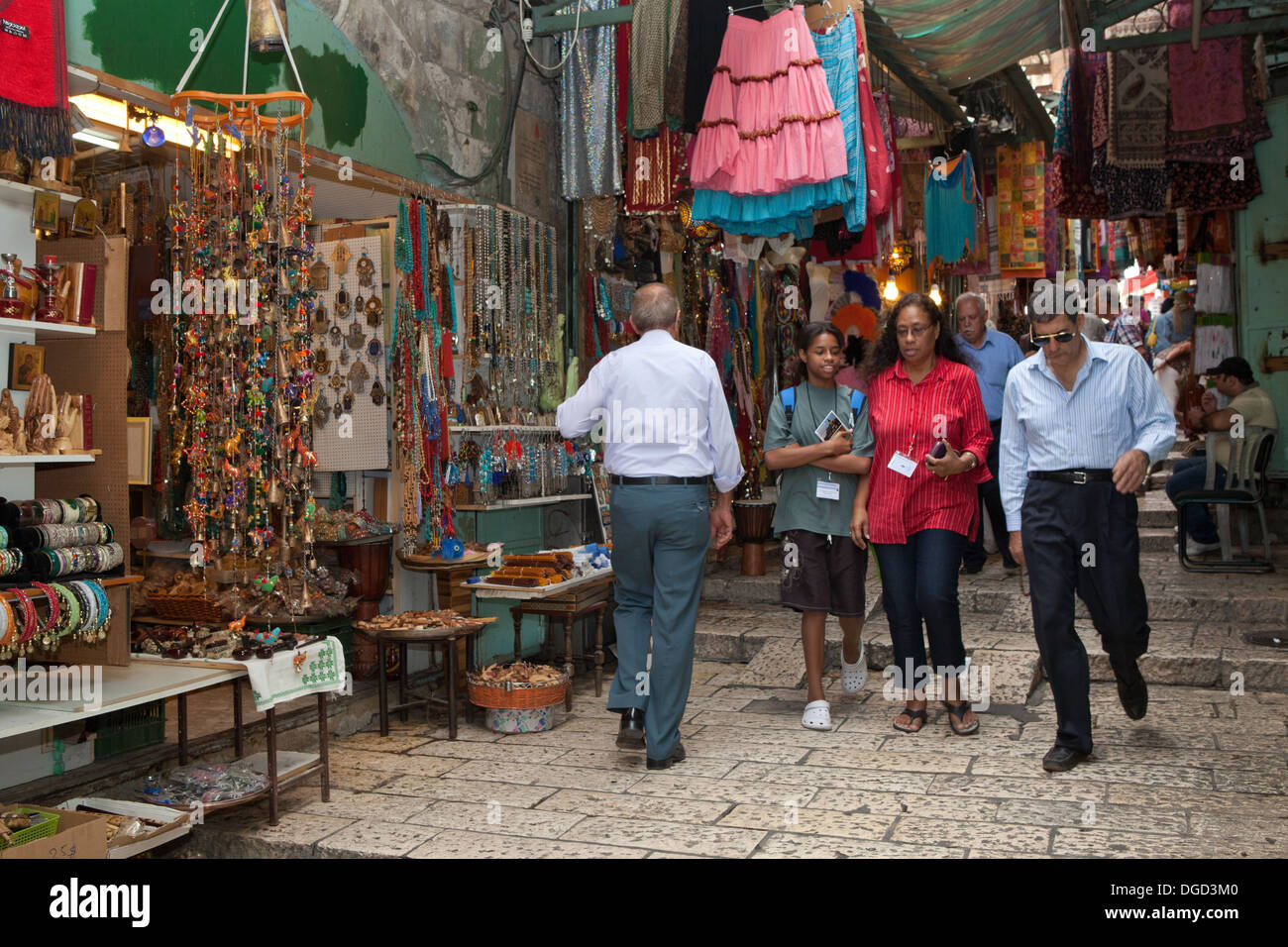 Jerusalem old city market Stock Photo - Alamy