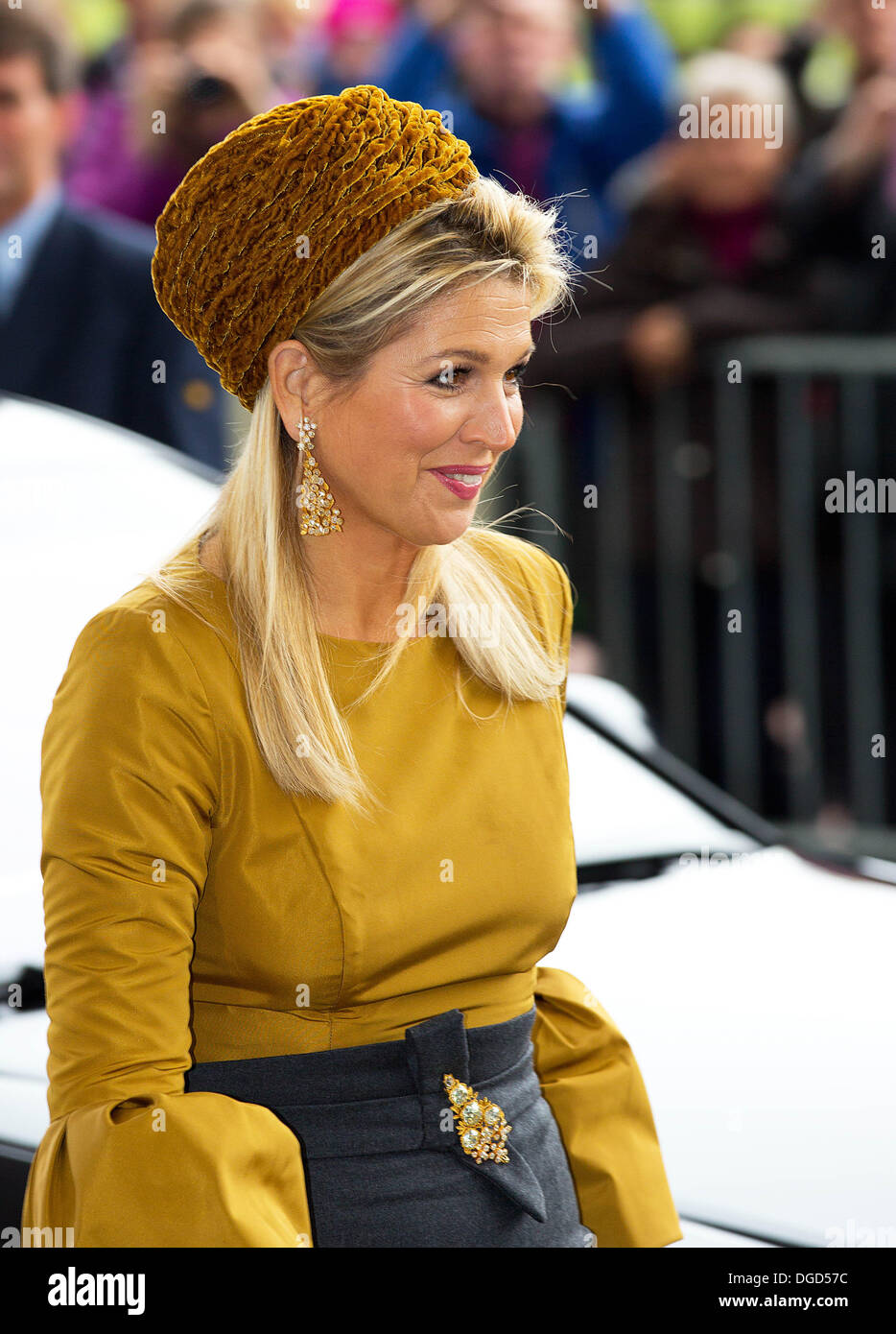 Amsterdam, The Netherlands. 18th Oct, 2013. Queen Maxima of the ...