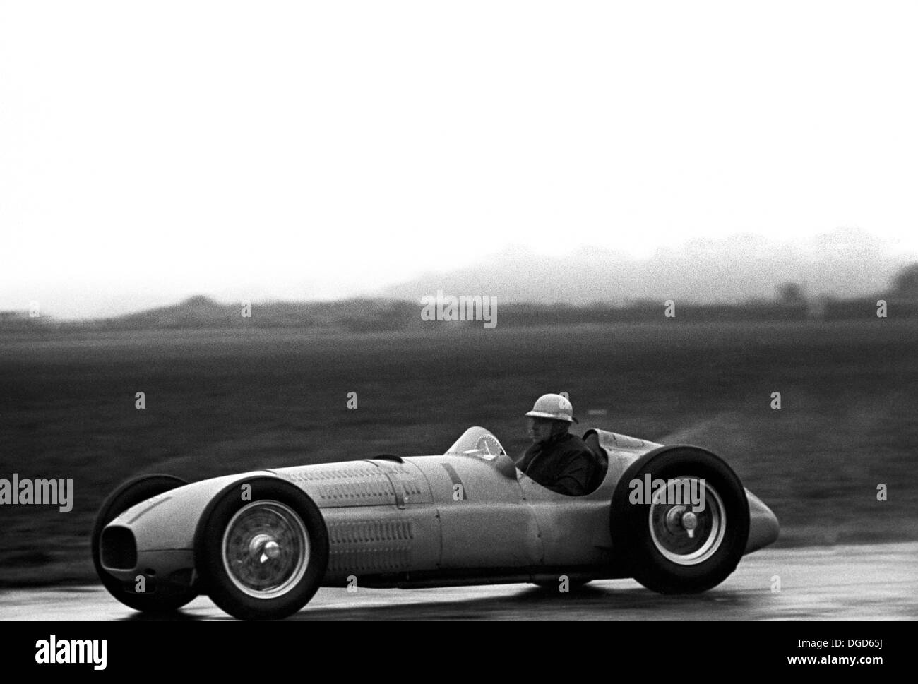 Reg Parnell's maiden BRM V16 win at Goodwood, England, 30th September ...