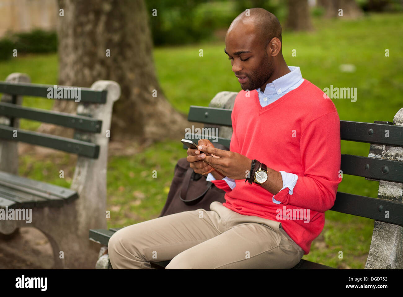 Tolle Sitting On Bench