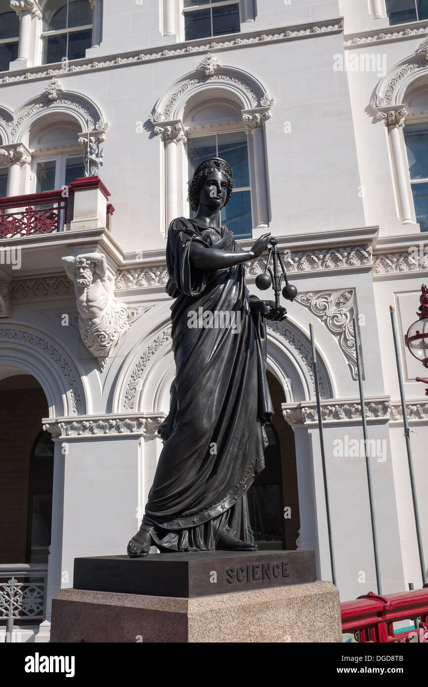 Science statue holborn viaduct hi-res stock photography and images - Alamy
