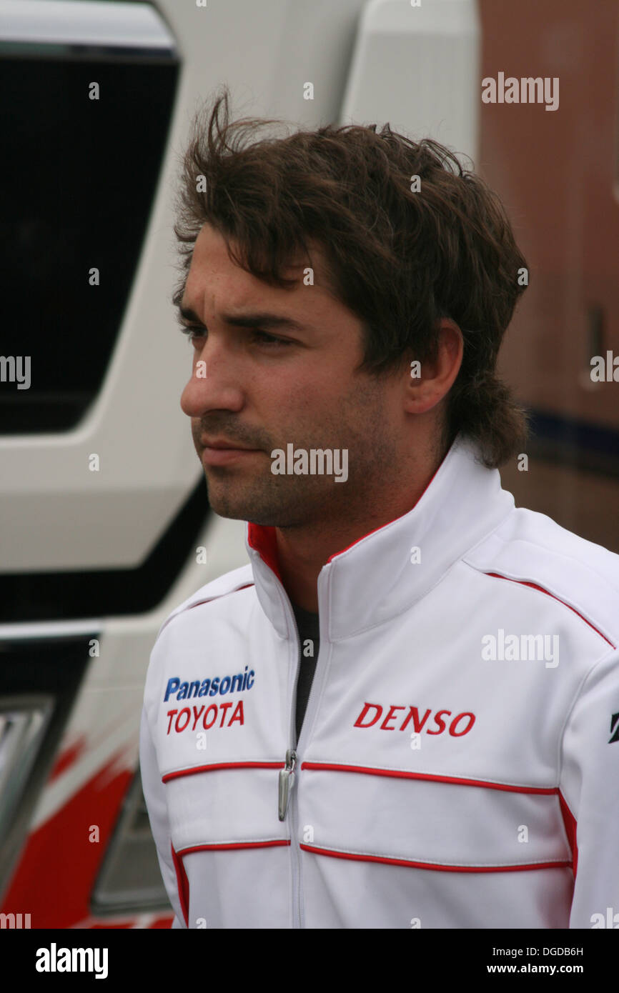 Formula 1 driver Timo Glock during F1 testing on Hockenheimring Stock ...
