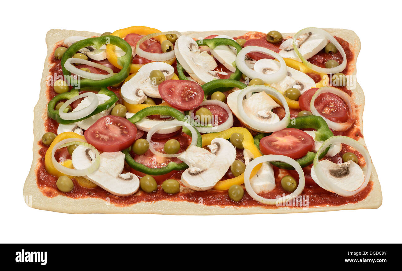 Home made pizza cooking Cut Out Stock Images & Pictures - Alamy
